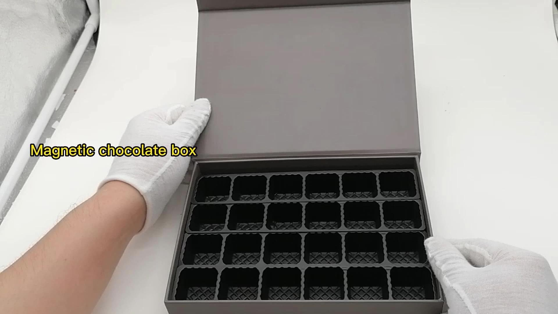 Wholesale Custom Luxury Paper Packaging Chocolate Candy Box Plain ...