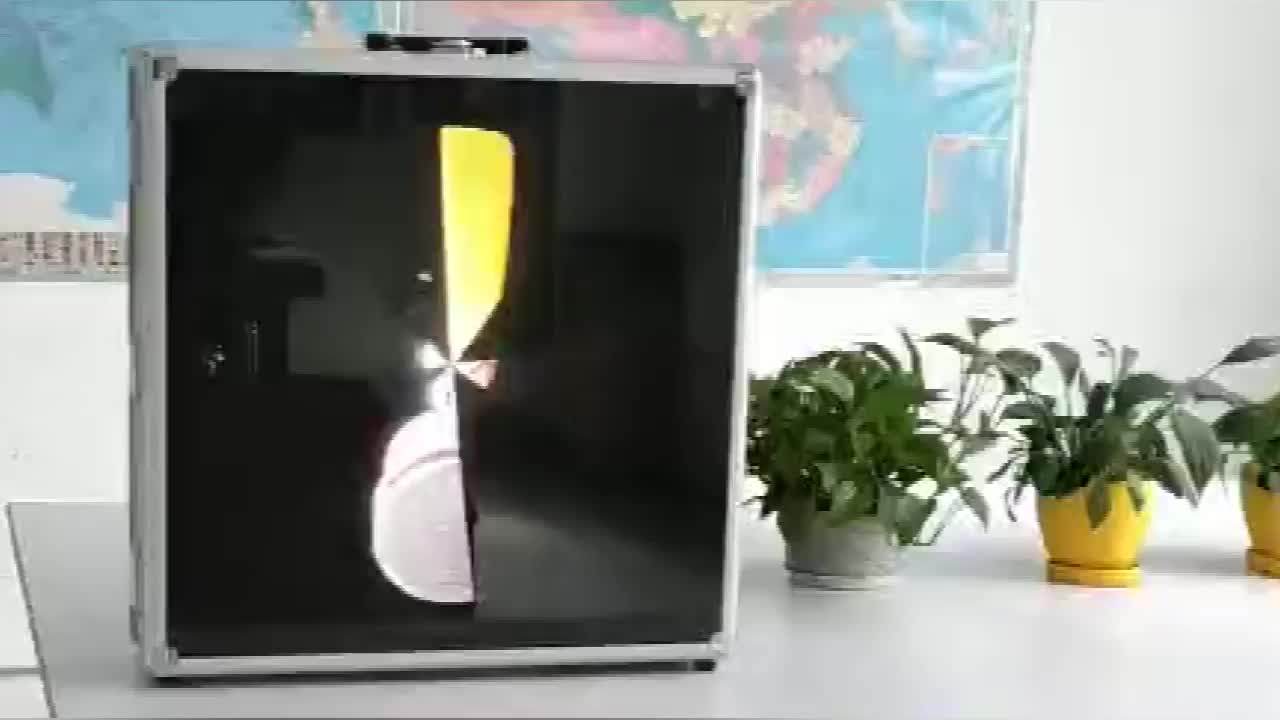 3d Holography Silent Led Fan Screen Display Panel Sign Store Fan Visual ...