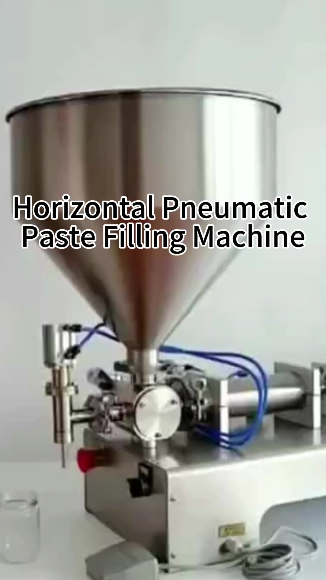 Vertical Portable Small Pneumatic Paste Filling Machine Small Dose ...