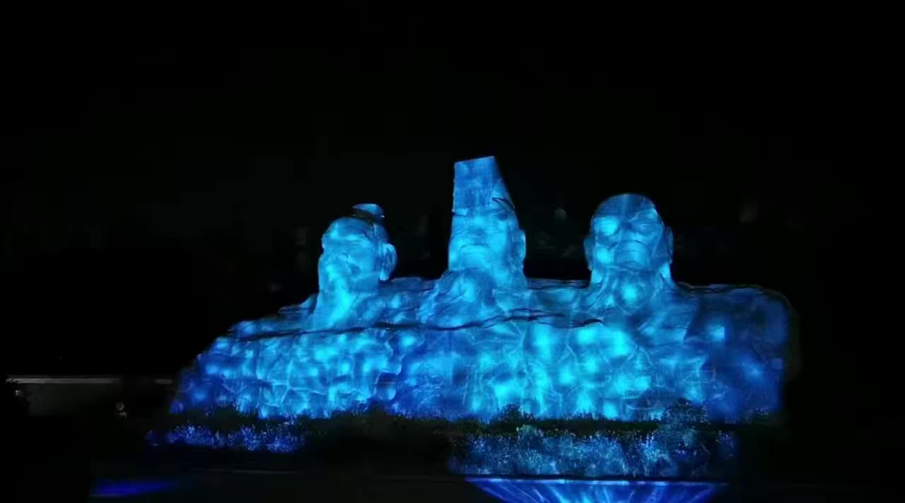 Nebula Christmas Outdoor 600w 1000w Watt Led Logo Gobo Ocean Water Wave ...