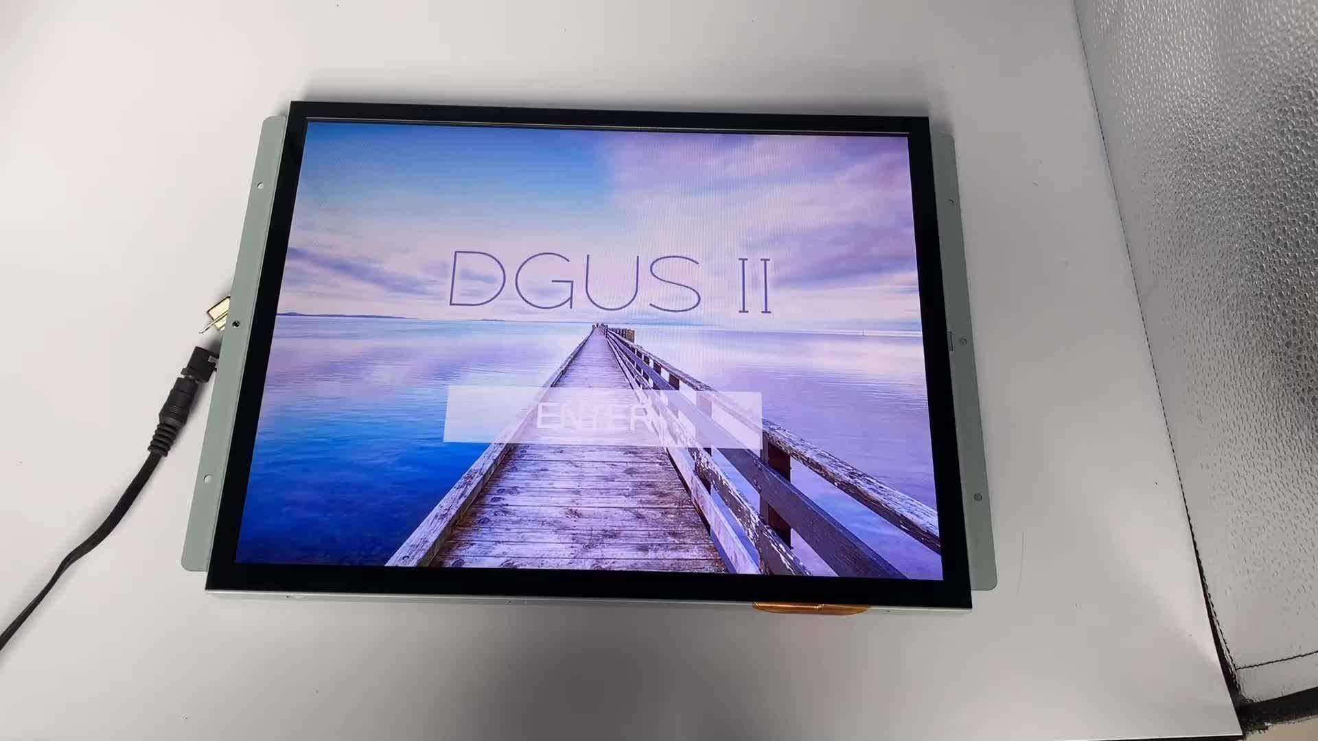 Dwin Lcd Module 15 Inch 1024*768 Resolution Medical Grade Hmi Resistive ...