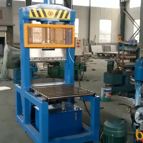 Rubber And Plastic Cutting Machine Guillotine / Raw Rubber Sheet Bale ...