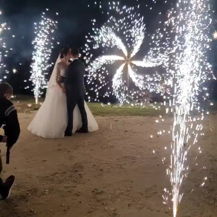 Firework Decor Sparkler Cold Pyro Other Centerpieces Supplies Prop ...