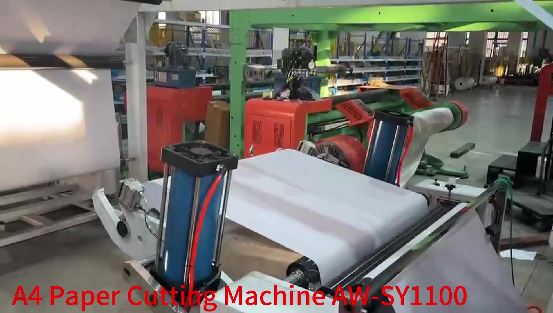 Automatic A4 Paper Making Production Line Ream Cutting And Packing ...