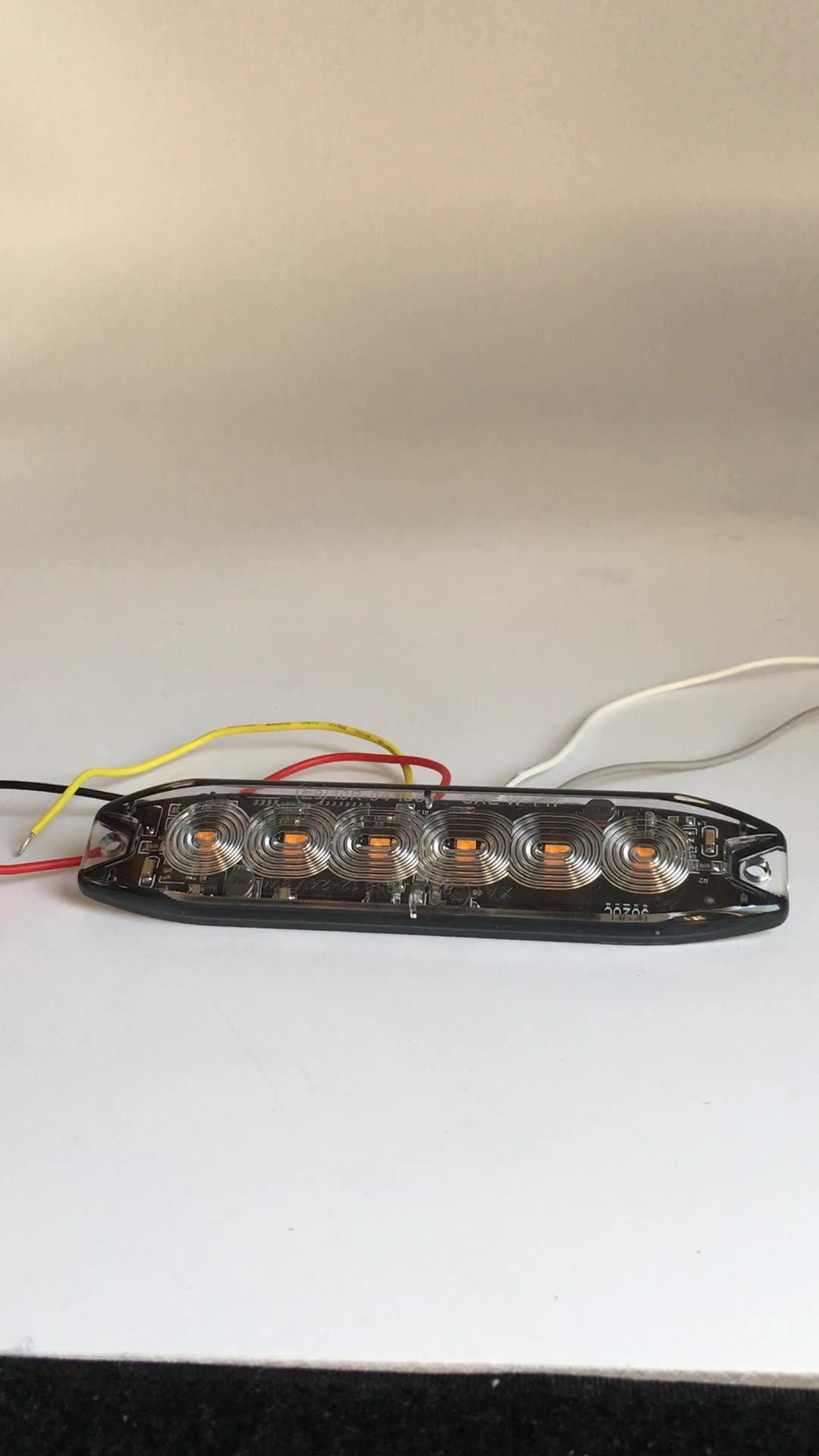 Ece R65 Estroboscopica Con Flash 6 Leds Strobe Lights For Vehicles ...