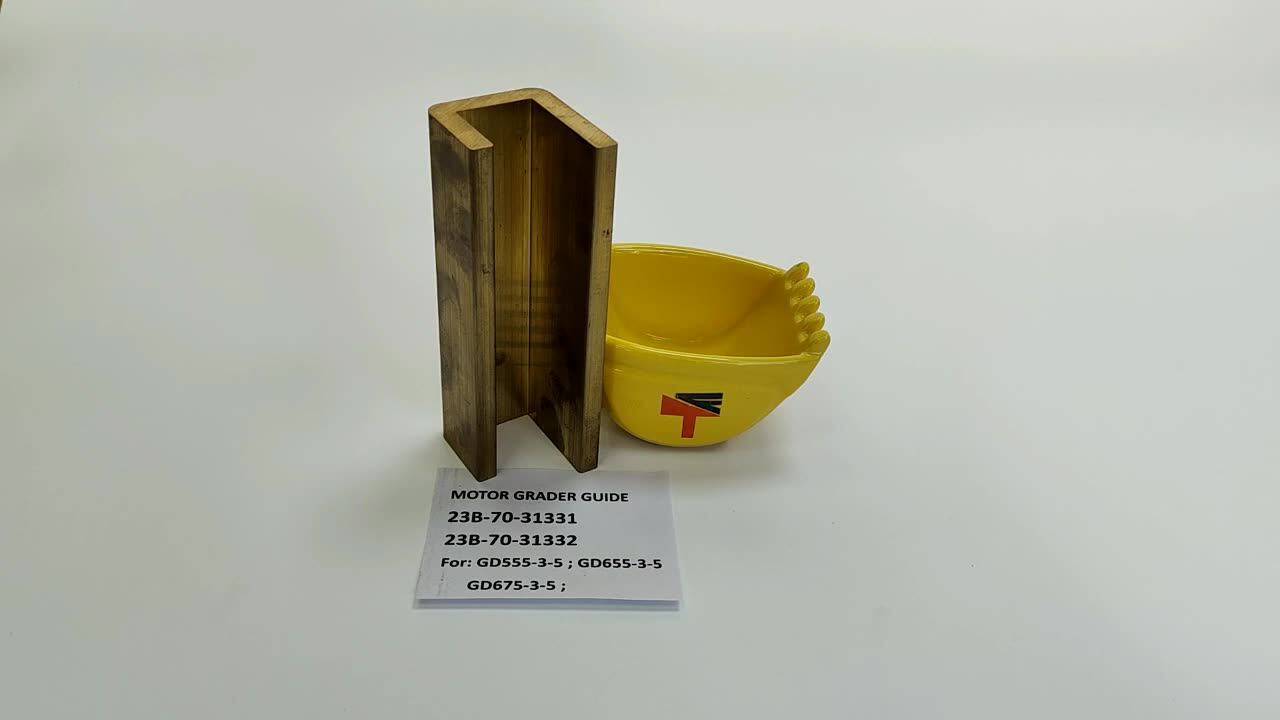 Guide Rail 23b-70-31331 23b-70-31332 For Motor Grader Gd675-3 Gd505 ...
