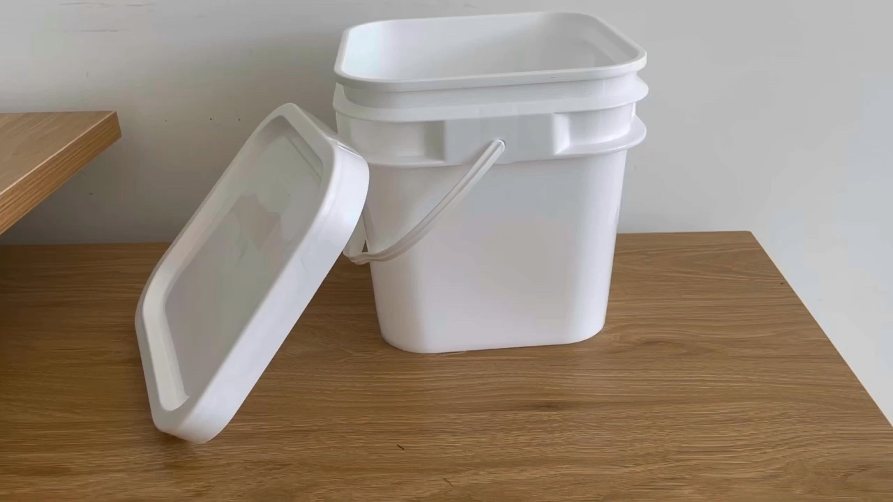 Factory Wholesale Plastic Pail 1l 2l 3l 4l 5l 9l 10l 18l 20l 25l Plastic Bucket With Handle And ...