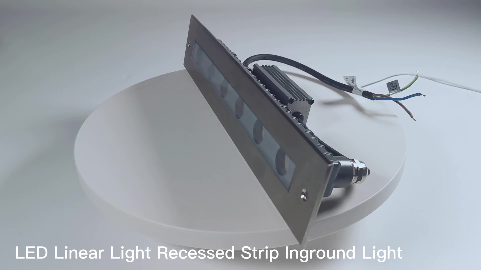 Ip67 220vac 12w Led Linear Underground Lamp Outdoor Waterproof Sidewalk ...