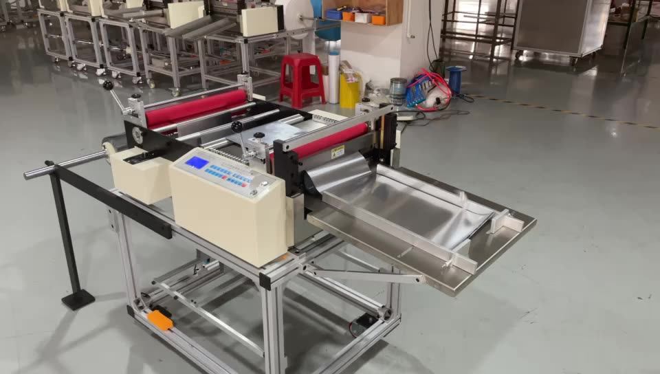 Aluminum Foil Paper Cutting Machine High Speed Aluminized Film Tin Foil ...