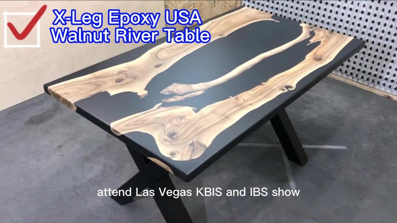 Custom Epoxy Resin River Tables For Sale | Irregular Live Edge Slab ...