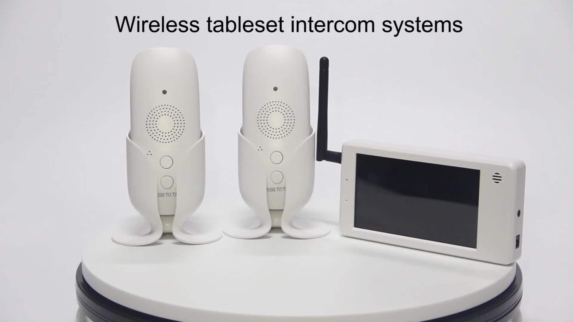 Long Range Restaurant Wireless Intercom Walkie Talkie - Buy Restaurant ...