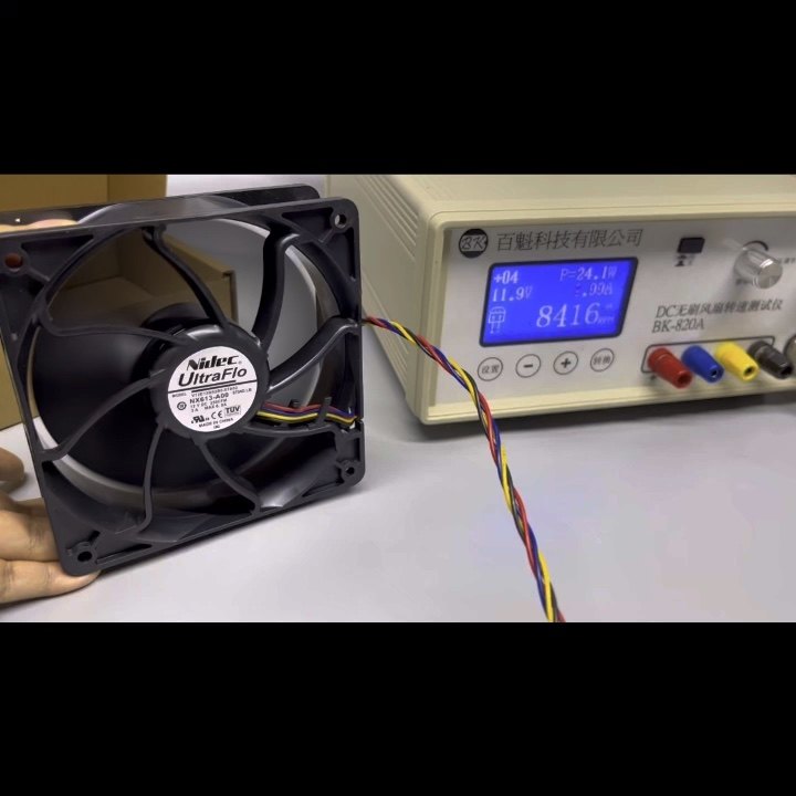 Nidec Ultraflo 7000rpm 12v 3a 4pin 120 X 120 X 38 Mm Cooling Fan For ...