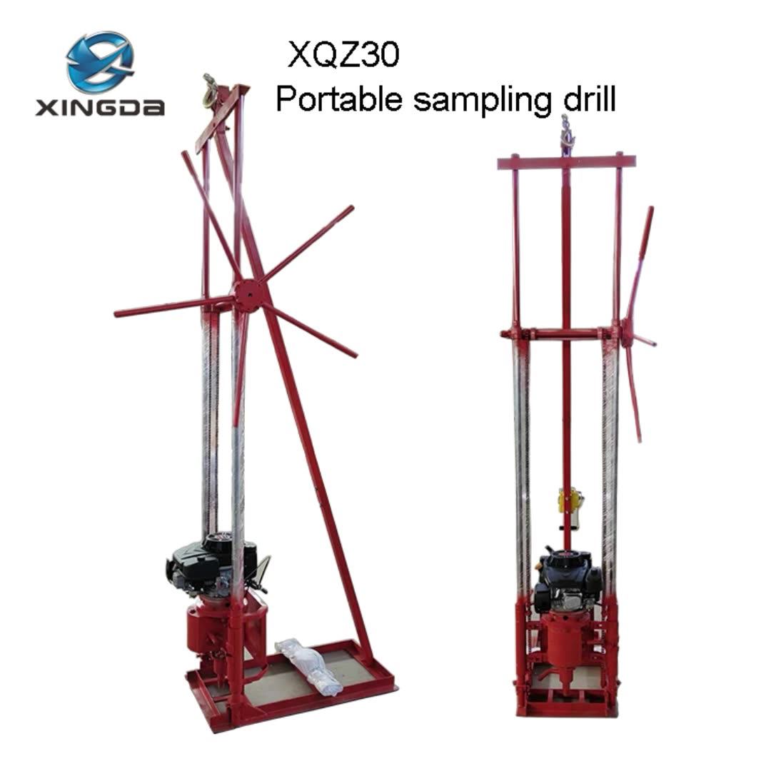 Small Portable Sampling Geotechnical Soil Spt Core Drilling Rig - Buy ...