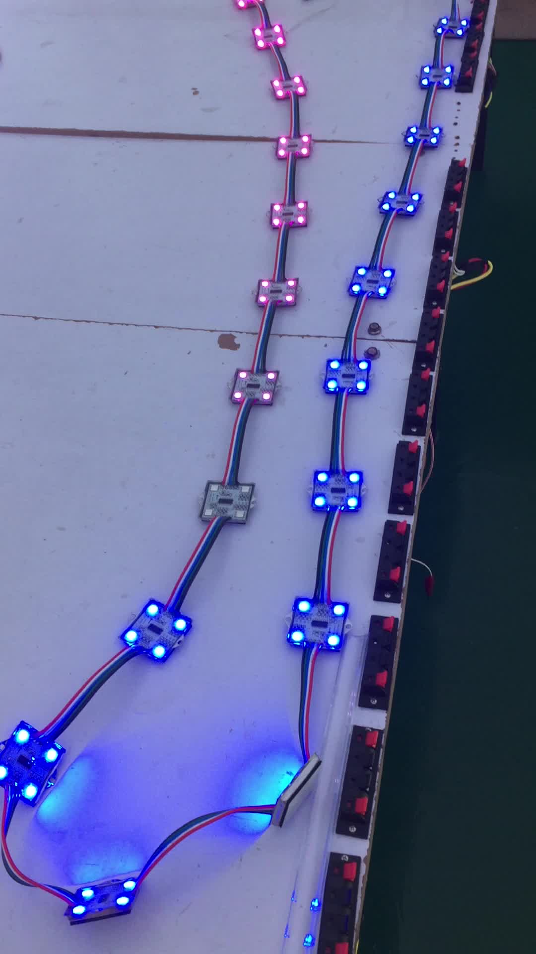 12v 35mm 4leds Dmx512 Dmx Digital Full Color Changing Smd 5050 Rgb Led ...