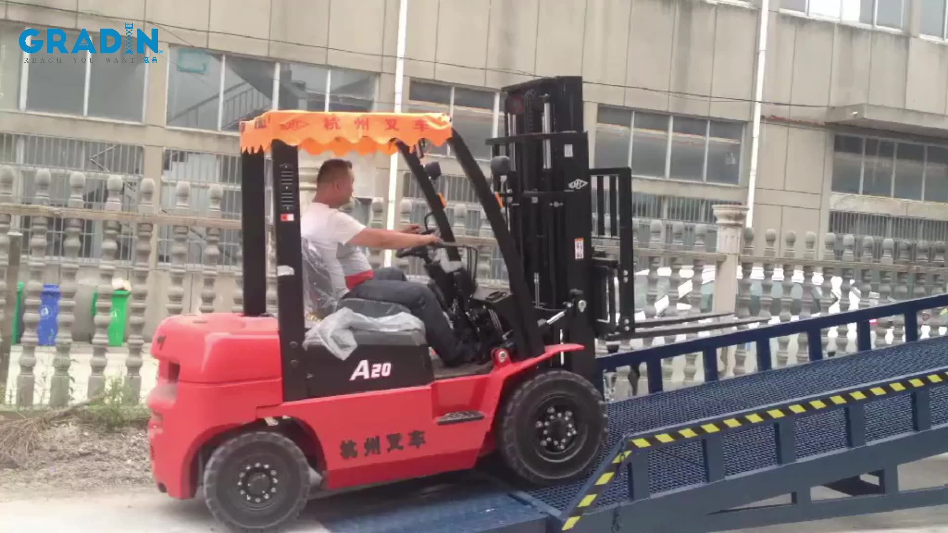 Mobile Yard Ramps And Portable Loading Docks Portable Heavy Duty ...