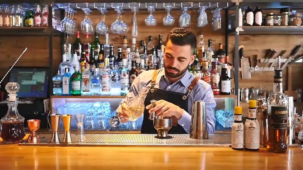 Japan Style Stainless Steel 18-8 Matte Black Double Cocktail Jigge For ...