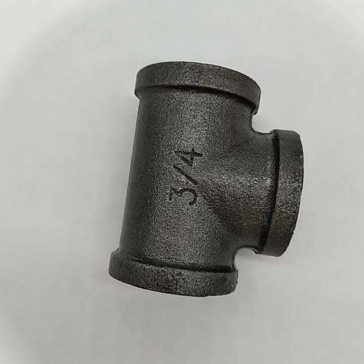 3/4inch Industrial Malleable Cast Iron Structural Pipe Fitting Tee ...