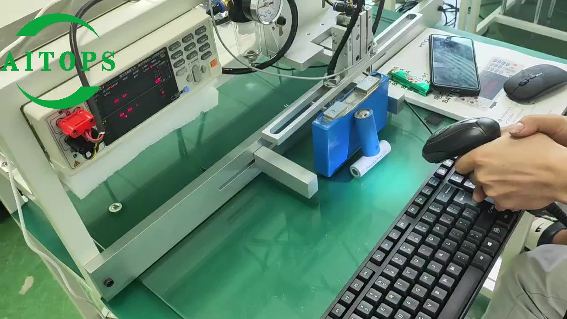 Prismatic Cell Tester Battery Sorting Test Grading Machine Aitop Manual ...