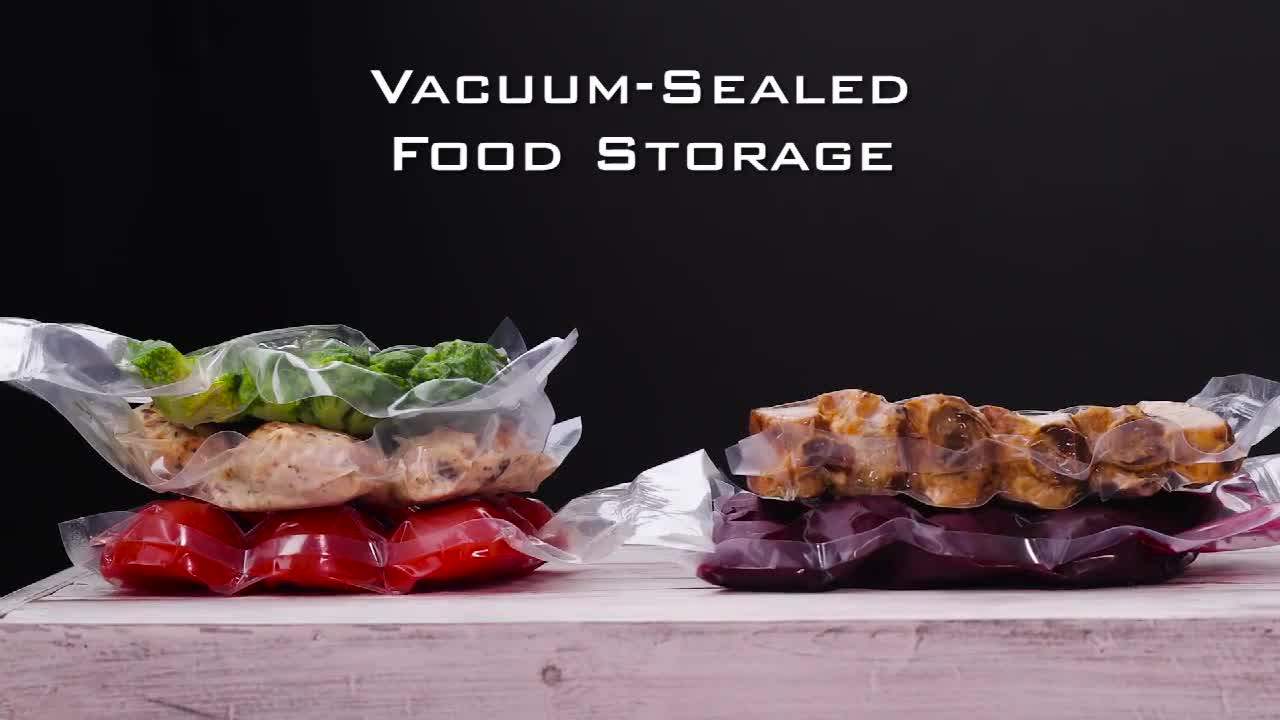 Wholesale Sealed Food Pack Transparent Plastic Bags Vacuum Packaging ...