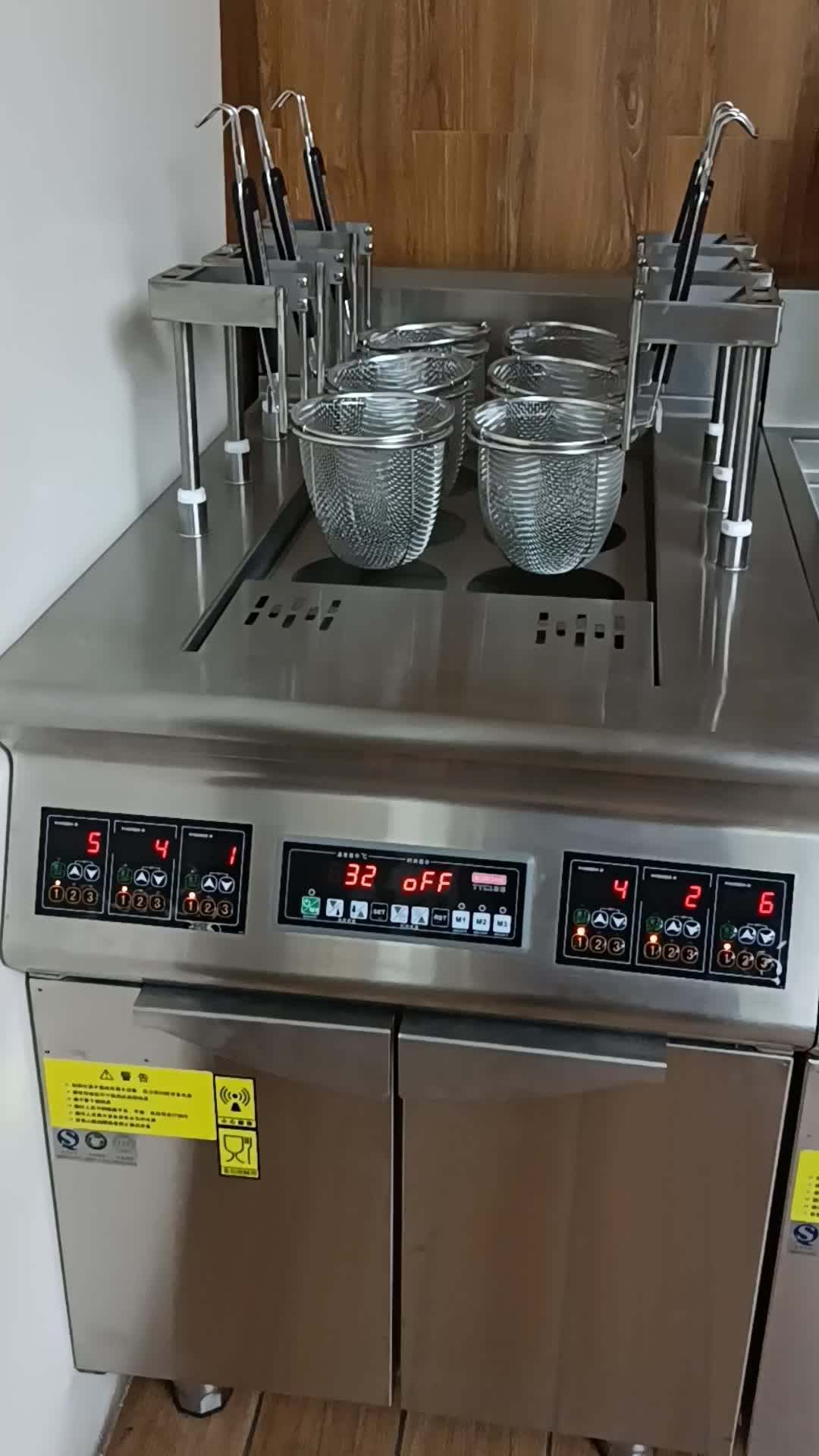 Electric Automatic Lifting Basket Pasta Cooker Automatic Lift Noodle ...