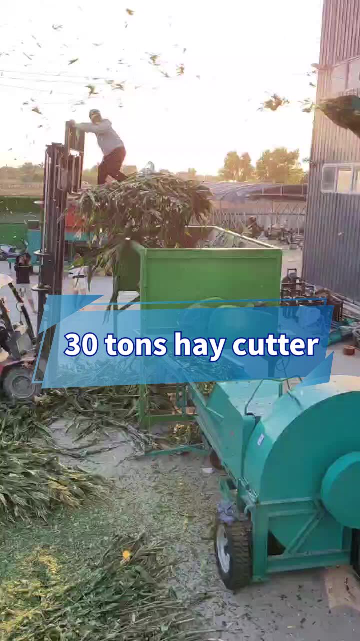 Dairy Farm Cow Feed Chopper Animal Green Feed Grass Cutting Processing ...