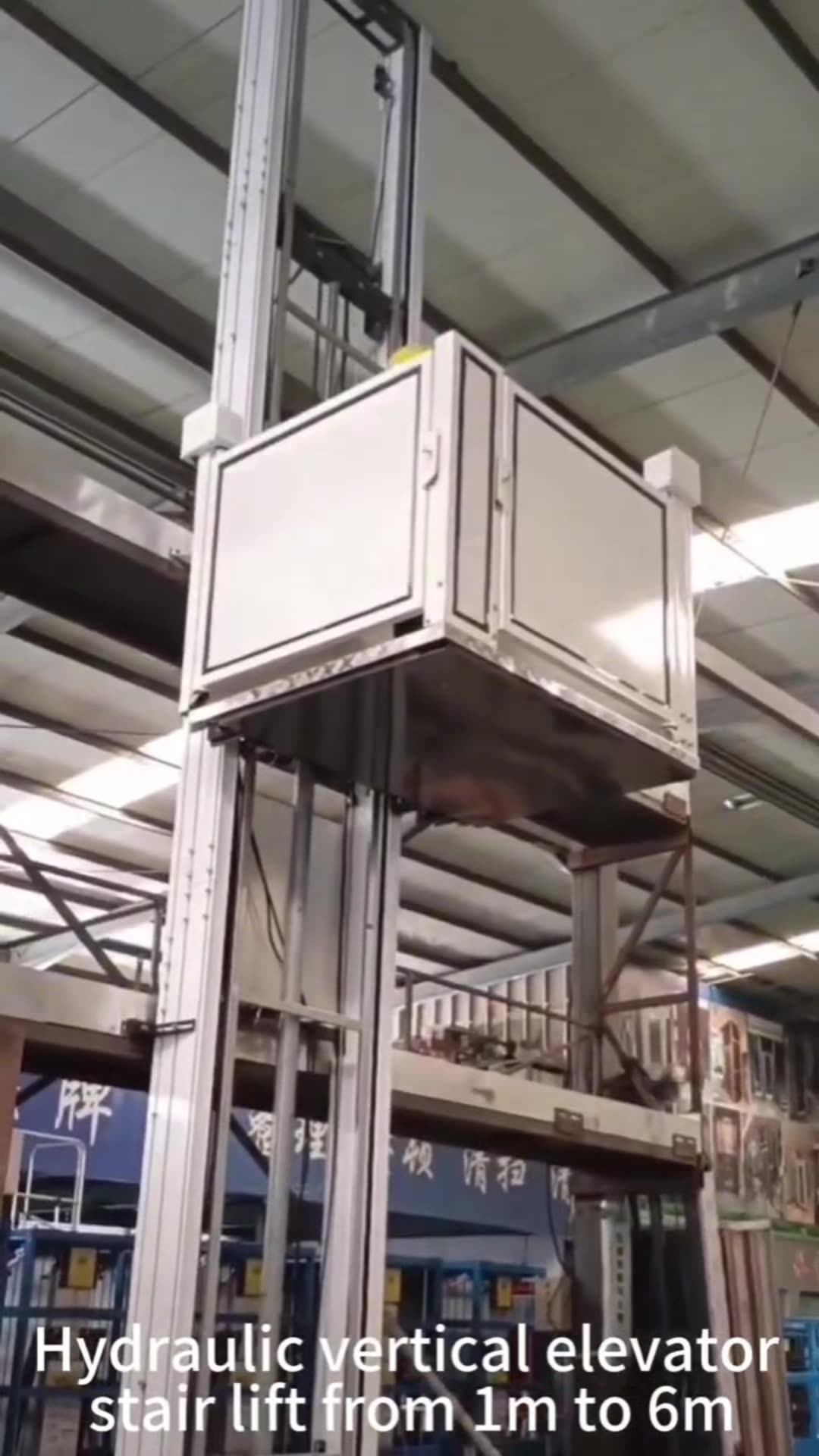 Customizable Indoor Outdoor Vertical Handicapped Lift Elevator Small ...