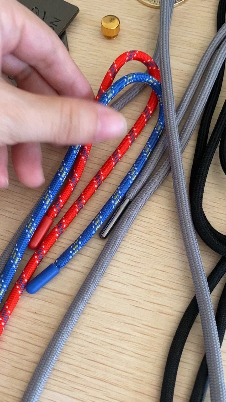 Cordón Con Logotipo Personalizado Para Inserción De Puntas De Metal ...