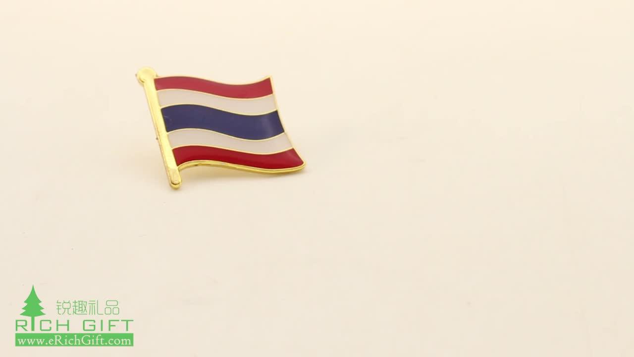 Custom Lapel Pins American Flag National Country Custom Enamel Metal ...