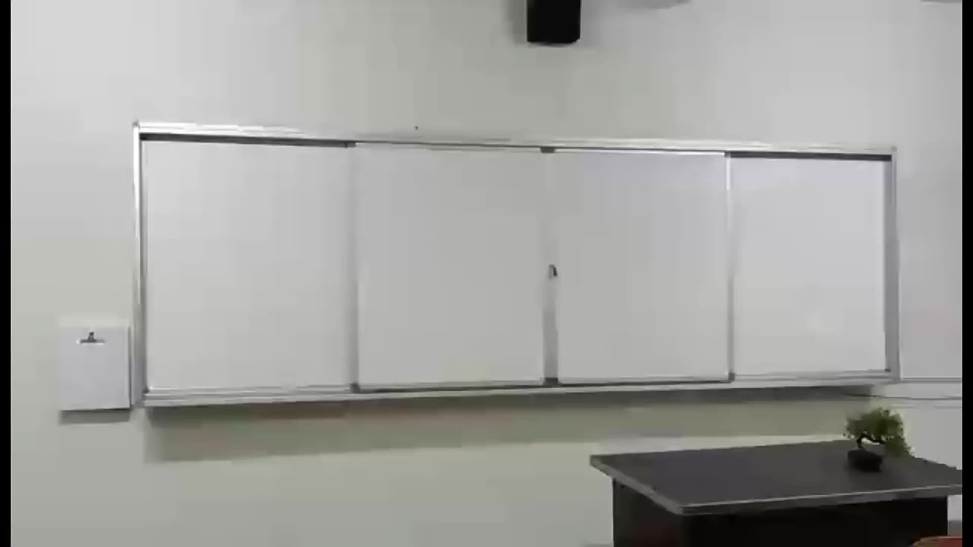 Lonbest 14*4.28ft Whiteboard Writing Board Wall Hanging Magnetic Marker ...