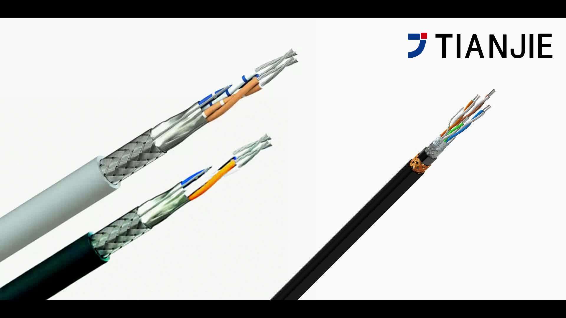 Twisted Pair Shielded Cable Industrial Line Rs485 2x2x22awg ...