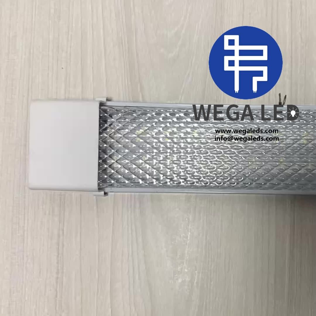 Hot Sale Led Iron Batten Lights 1.2m 0.6m 40w 60w 80w 100w Linear Flood ...