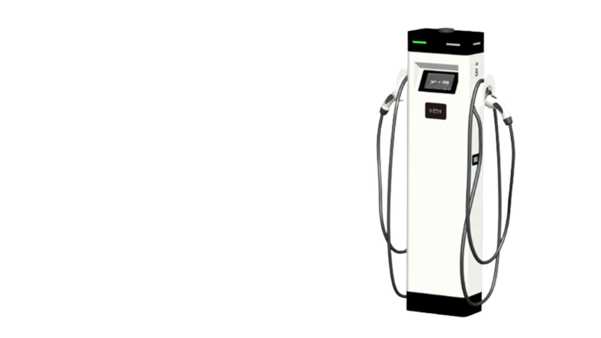 Commercial Ac Level 2 Ev Charger Type 2 Charging Station 22kw 32a Ocpp ...