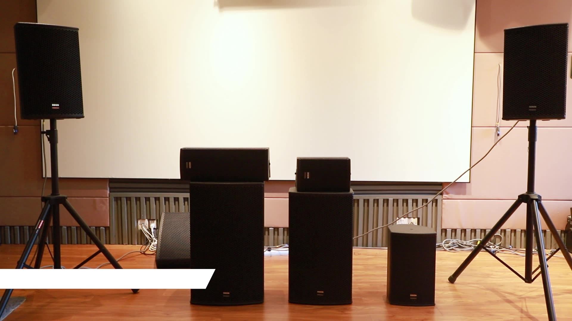 Professional Indoor Concert Sound System Speakers And Loudspeaker
