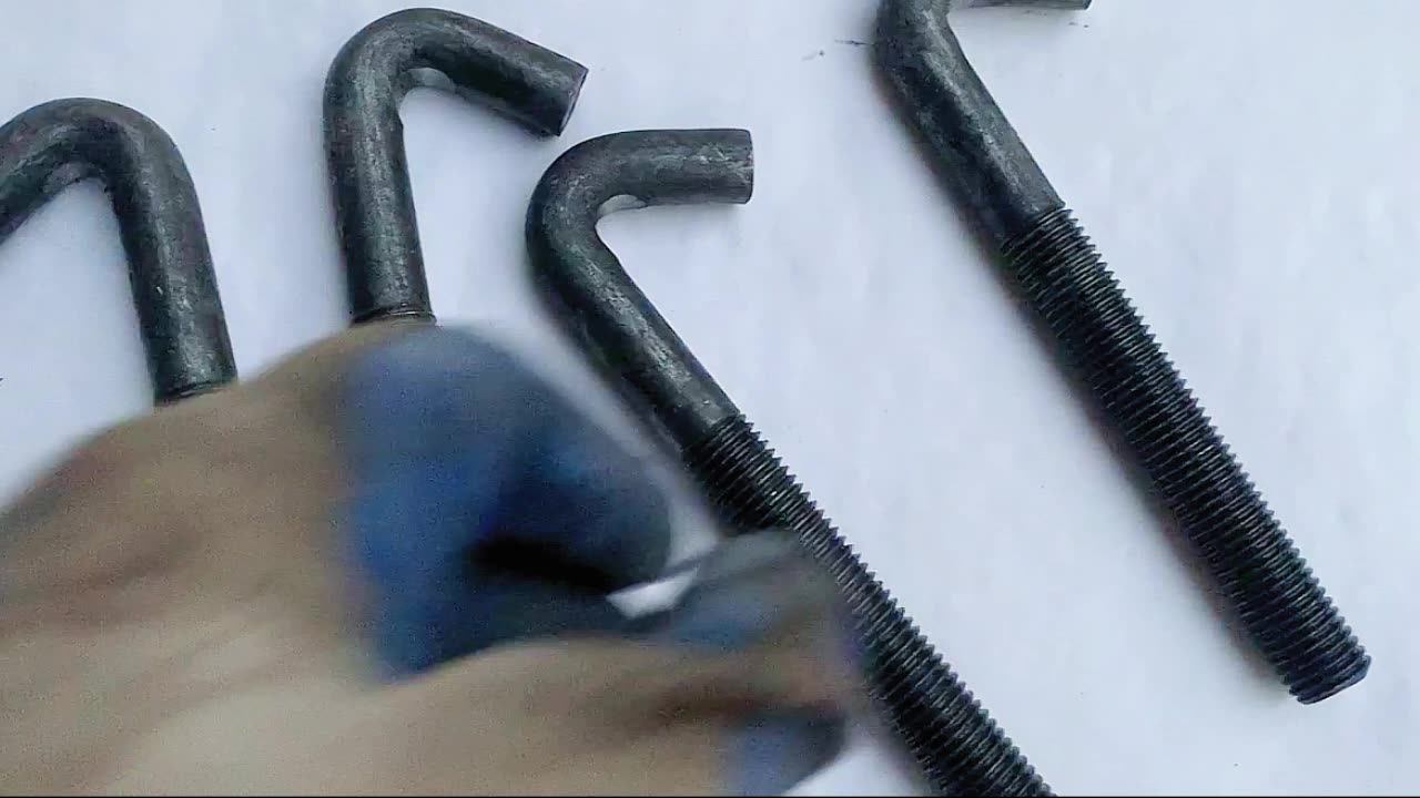 Perno De Anclaje Tipo J M30/m16 J De Acero Al Carbono De Alta Calidad ...