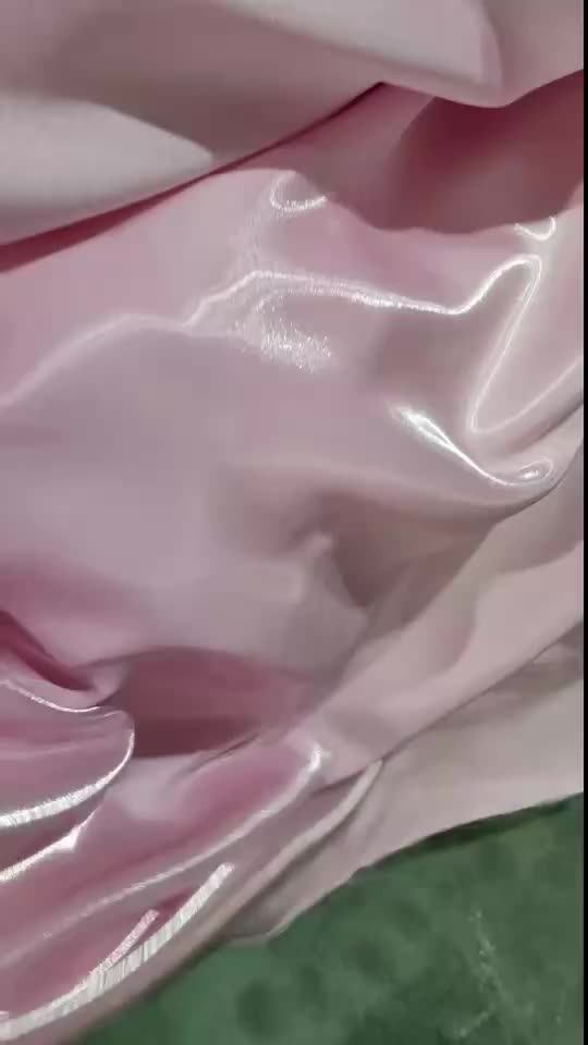 150gsm Metallic Crystal Silk Shiny Luster Liquid Gaza Organza Fabric ...