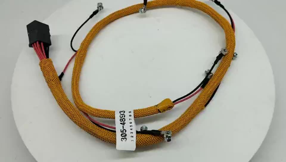 Excavator Engine Parts C6.4 Injector Wiring Harness 305-4893 3054893 ...