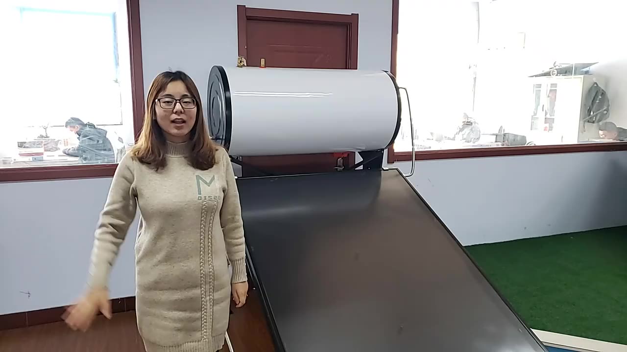 150l 200l Solar Water Heater System Collectors Flat Plate Pressurized Solar Water Heater - Buy ...