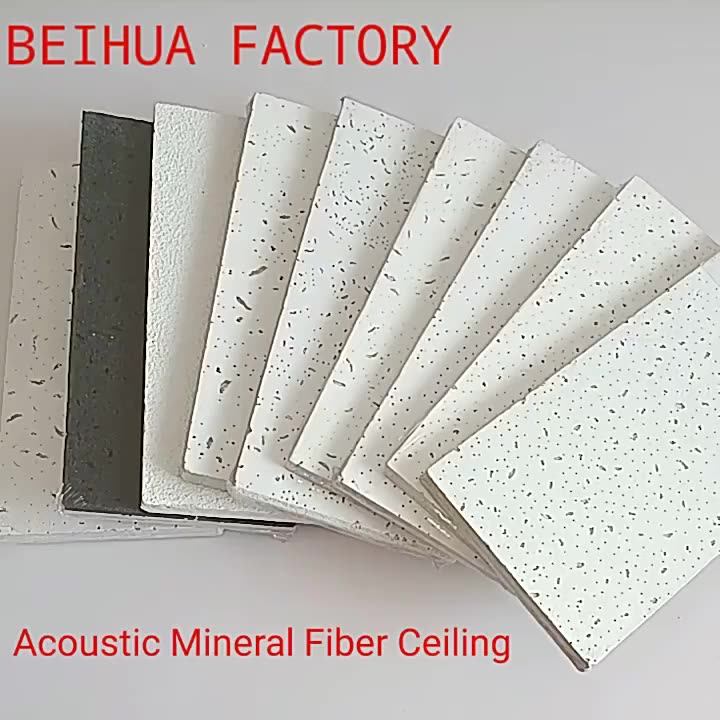 Types Of False Ceiling Boards Acoustic Roofing Panels Mineral Fiber ...