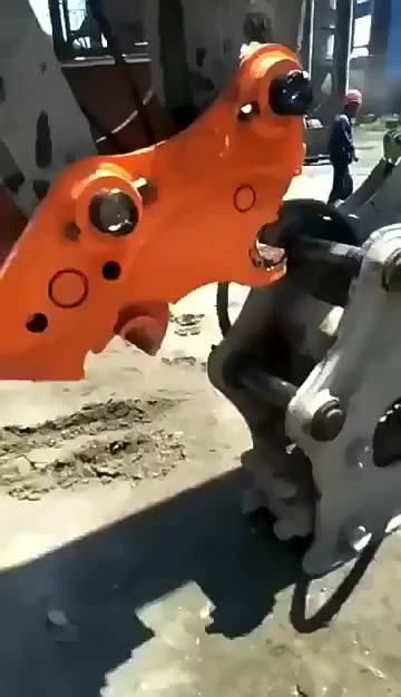Excavator Bucket Hydraulic Quick Hitch Multi Coupler With Double Lock ...