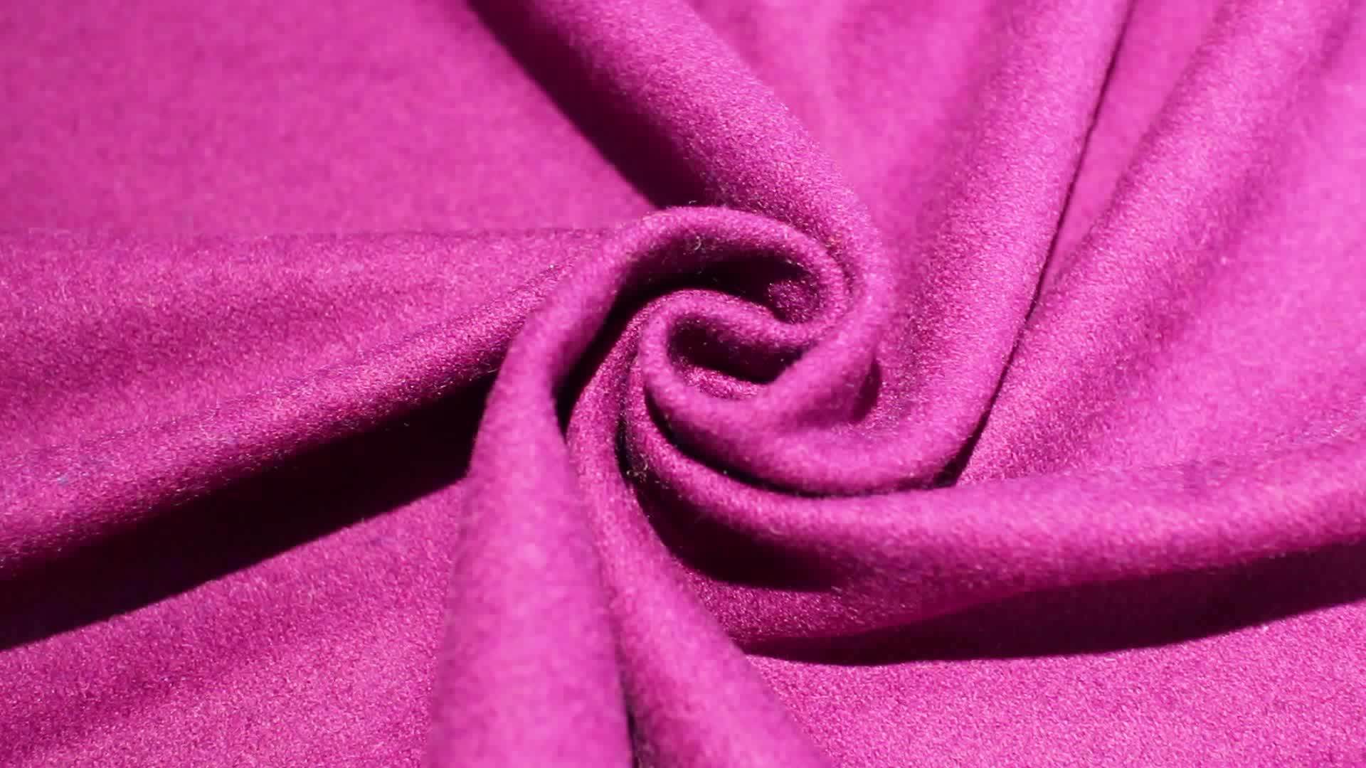High Quality Wool Melton Fabric Overcoating Fabric For Winter Clothing ...
