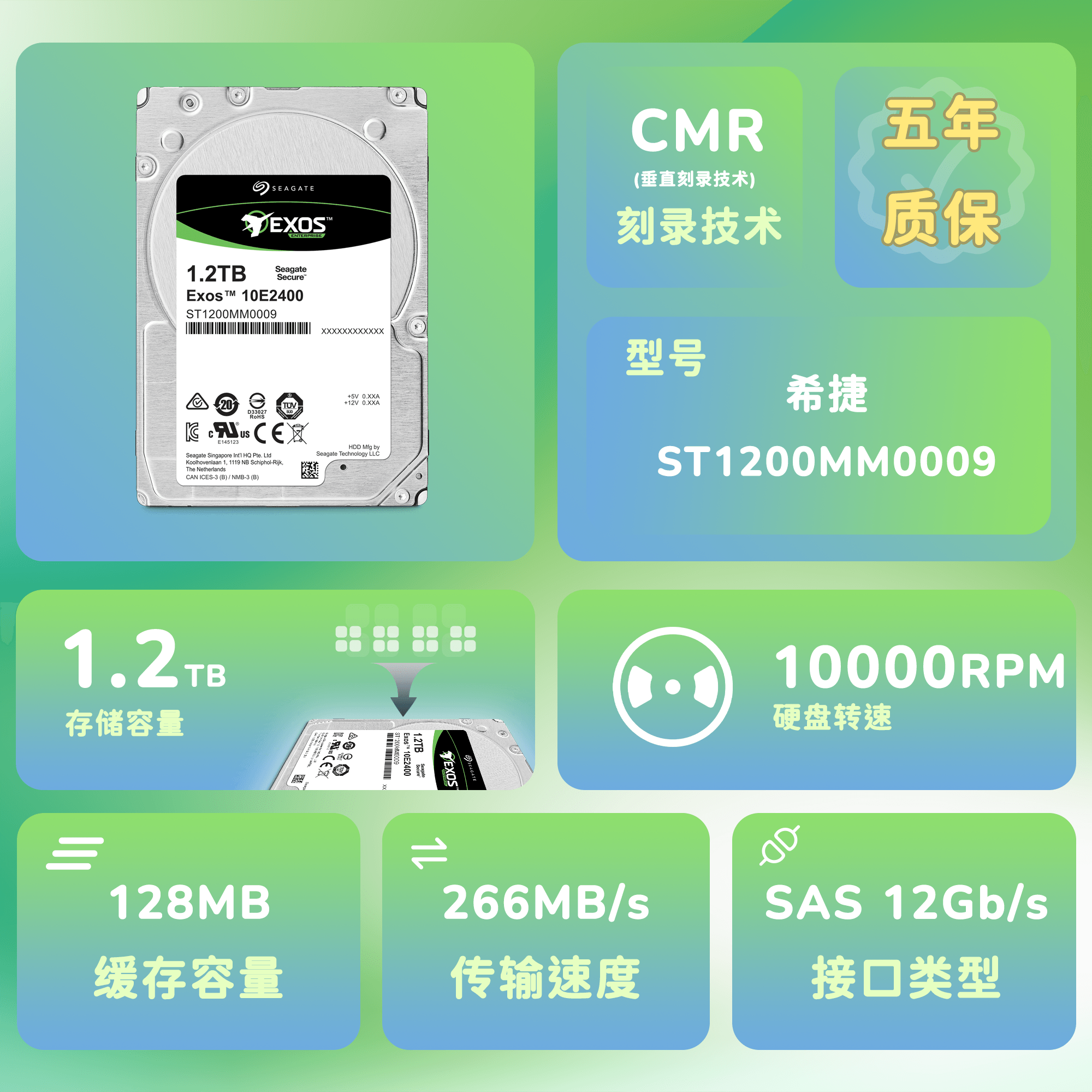 Seagate希捷ST1200MM0009 SAS 12Gb 10K企业级服务器硬盘，性能如何？深度评测-机械硬盘-淘宝好物网