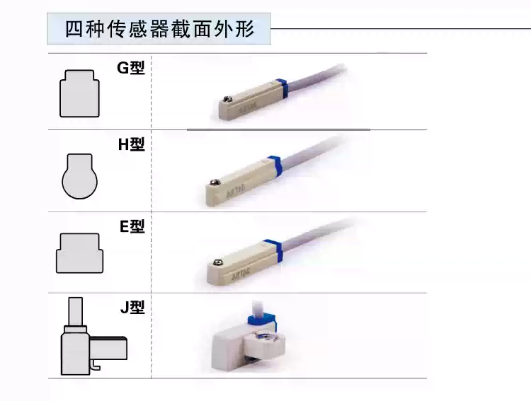 亚德客AIRTAC磁性开关DMSG/DMSH/DMSJ/DMSE-NPN/N020/N030/N050-W