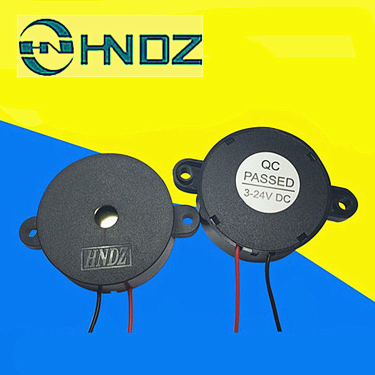 HNDZ直流蜂鸣器 QC认证高分贝 24VDC有源蜂鸣器 HNDZ-4216连续声工业用配件