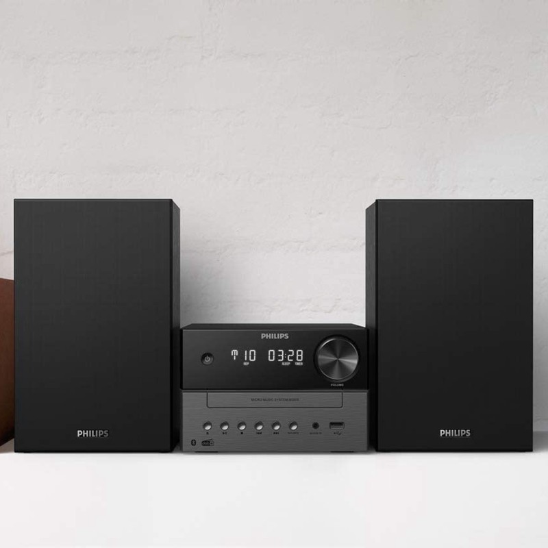 复古风潮来袭！Philips飞利浦TAM3205迷你CD组合音响，带你重温经典旋律🎶-组合音响-淘宝好物网