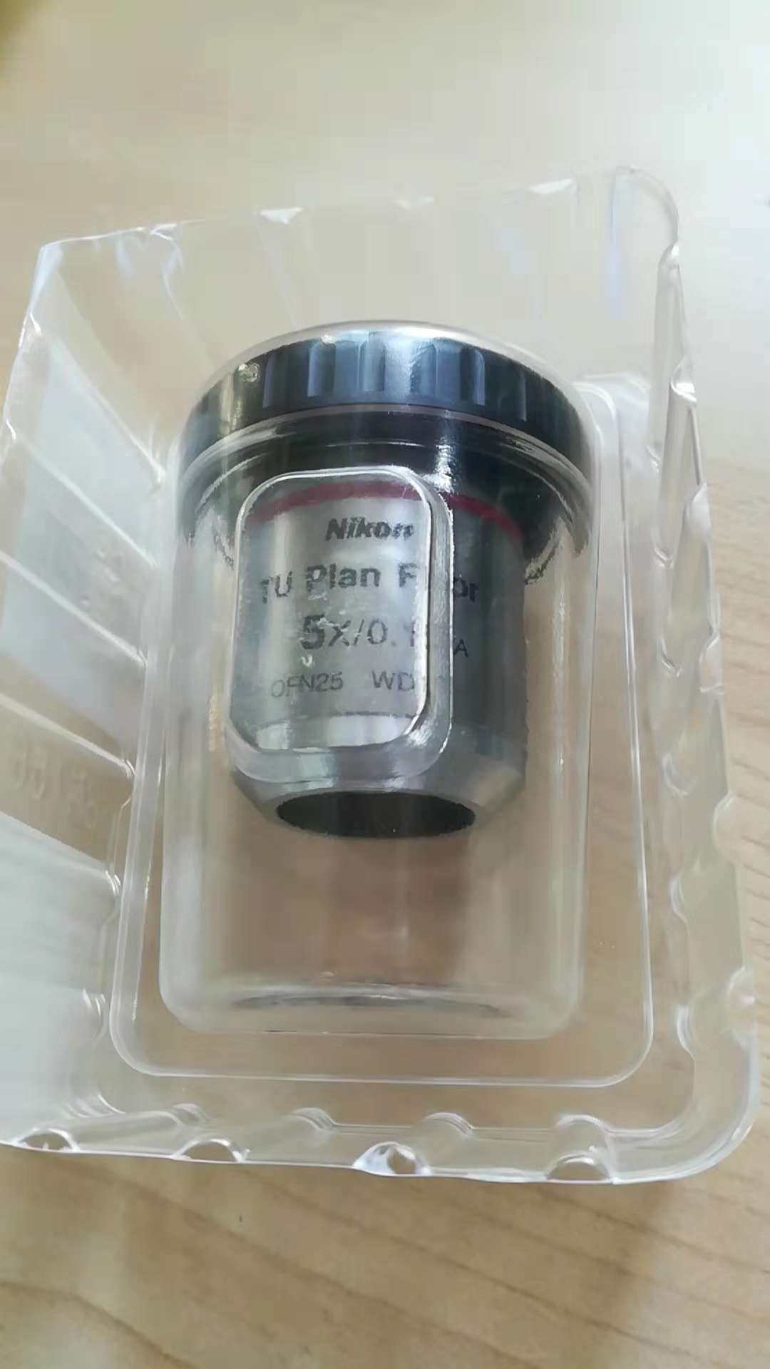 New NIKON NIKON TU Plan Flour BD 5X MUE42050 light and dark field ...