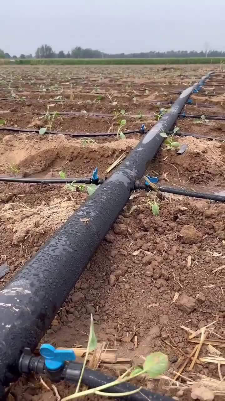 16mm Plastic Drip Tape Water Pump Drop Kit Plant Watering Solar Powered ...