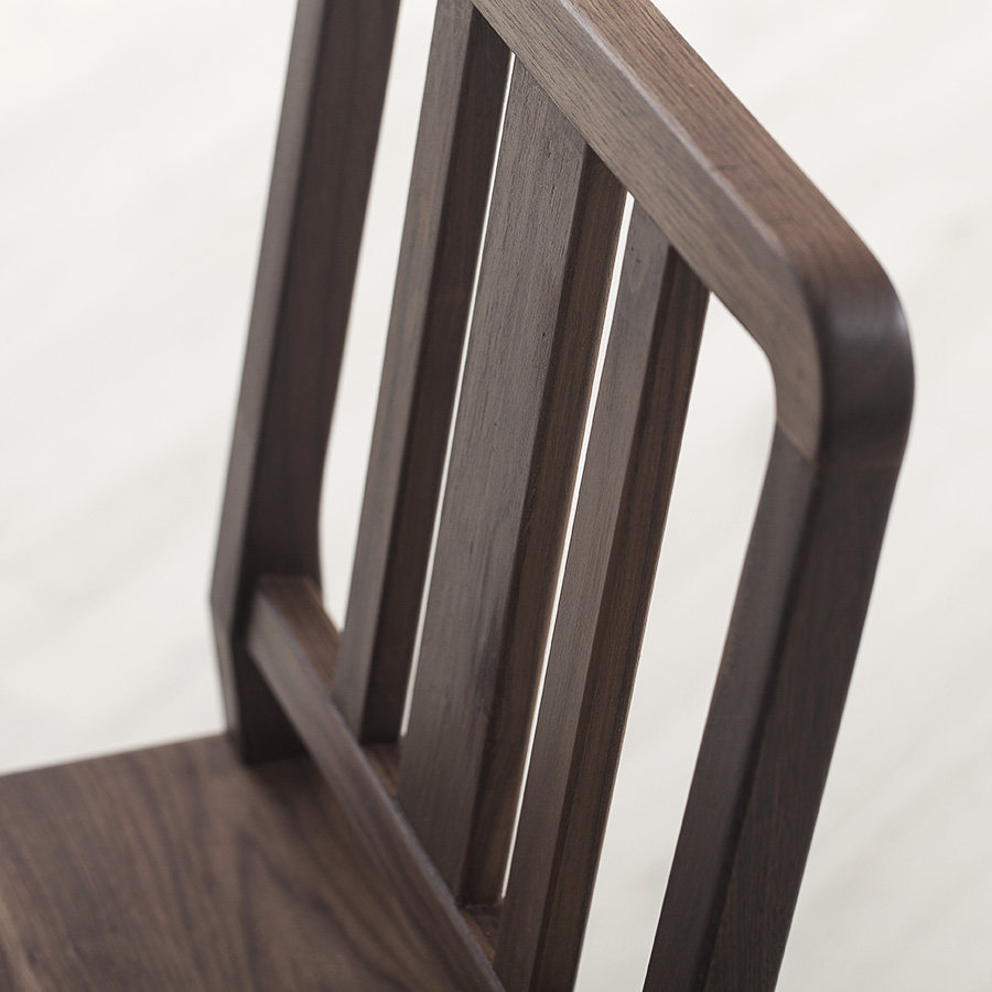 [USD 322.14] Tired Room Square Chair Solid Wood Working Chair Dining ...