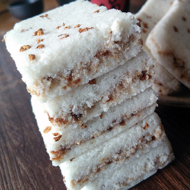 [USD 10.40] Osmanthus cake glutinous rice cake Ningbo specialty ...