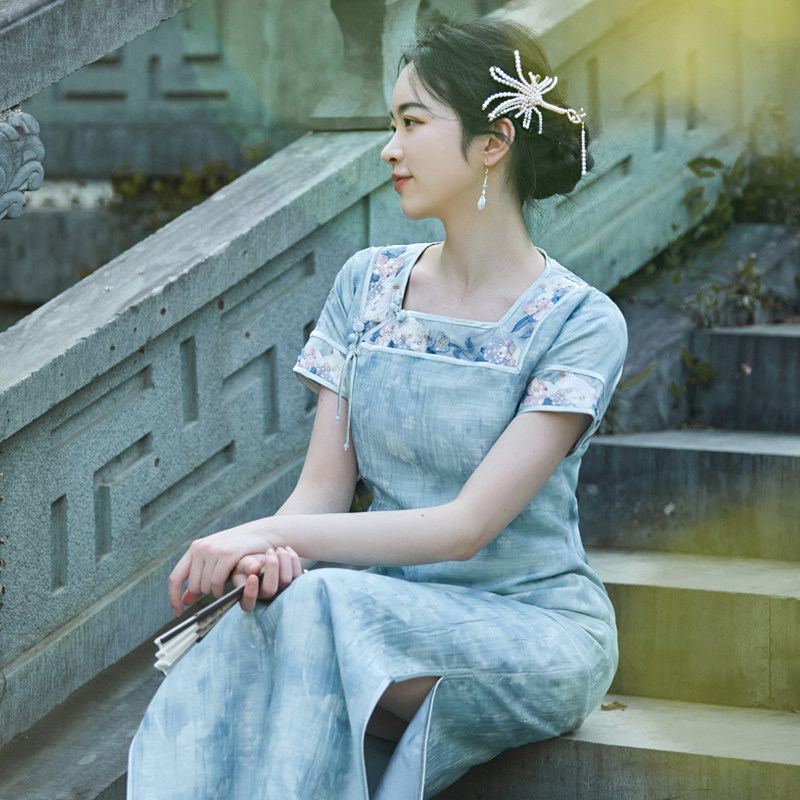 Duo miao miao fu xia ancient cheongsam: the perfect collision of retro ...