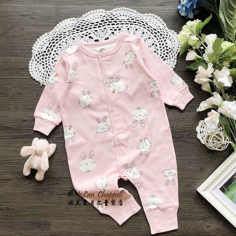 Foreign trade original order newborn baby cotton one-piece Harbin ...